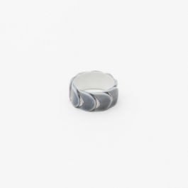 Ring DRAKE RING No.2 / Grey Silver / L