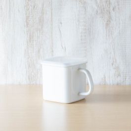 Square container / with handle / L