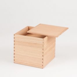 3-tiered Jubako box / Ash wood / Natural