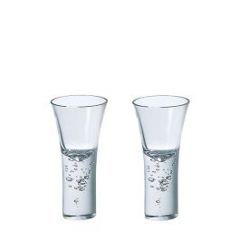 [Set] Mysterious rising bubbles / Pair Shot Glass