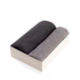 [Set of 2] Organic Towel / Neutral colors set / Bath Towel & Hand Towel