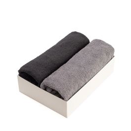 [Set of 2] Organic Towel / Neutral colors set / Bath Towel